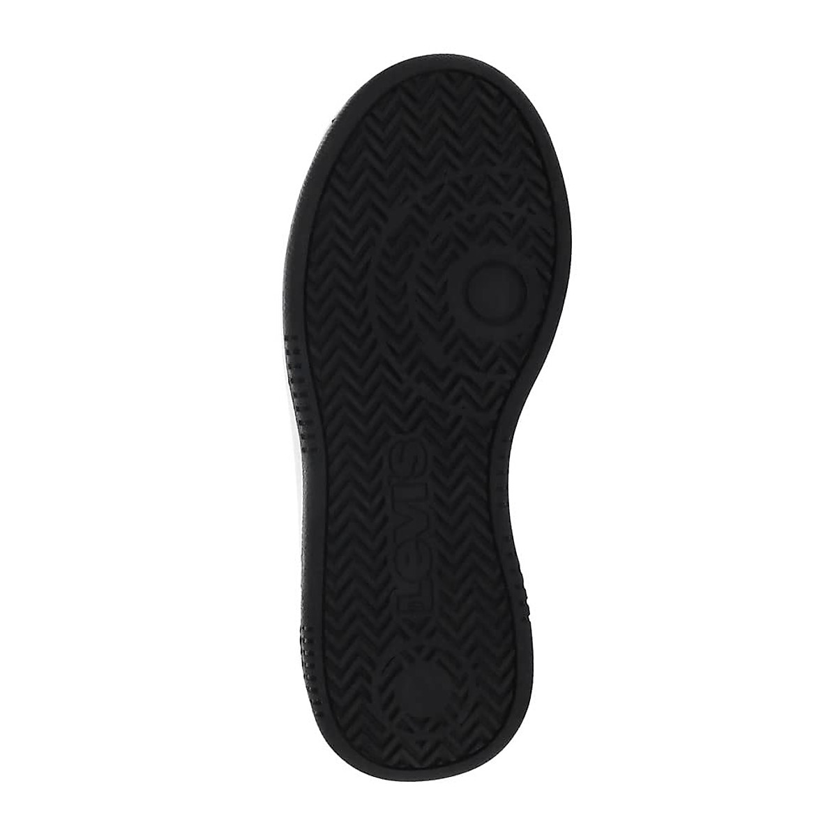 Levi's Kids Drive Hi Synthetic Leather Casual Hightop Sneaker Shoe, White/Black/Grey, 13 M