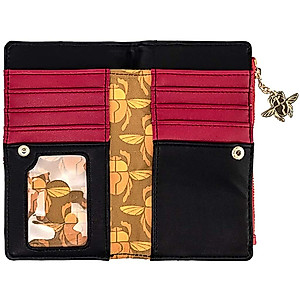 Loungefly Disney Aladdin Jafar Cosplay Faux Leather Flap Wallet