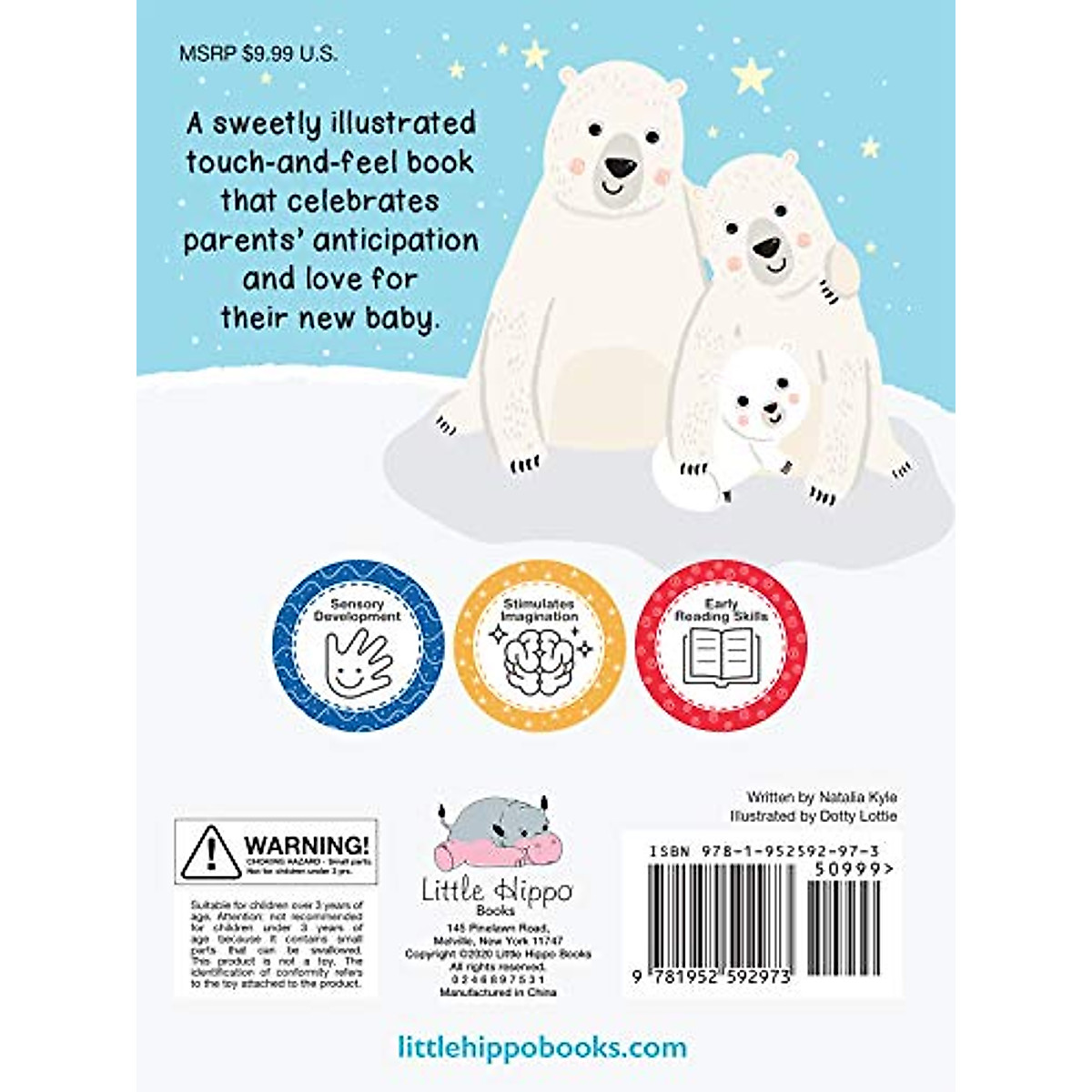 Welcome, Baby - Touch and Feel Board Books - Sensory Board Book