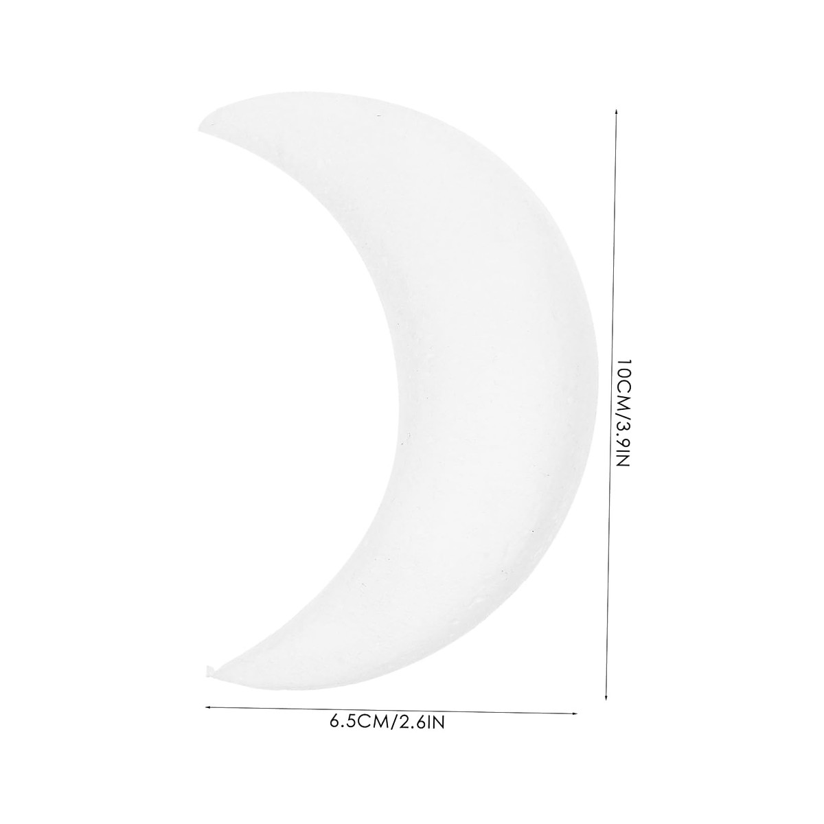 Abaodam Moon Cake Embryo Cake Turntable for Decorating Fake Cake Model Cake Practice Dummy Multitools Faux Wedding Cake Wedding Cake Stand Cake DIY Model Crafts Blank Child White Foam