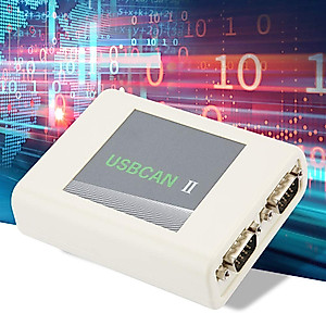 Dual-Channel USB to Can Compatible with Zlg,Single Channel Maximum Receiving is More Than 14000 Frames/Second,Supports Win98, Win200, Xp, Win7, Win8