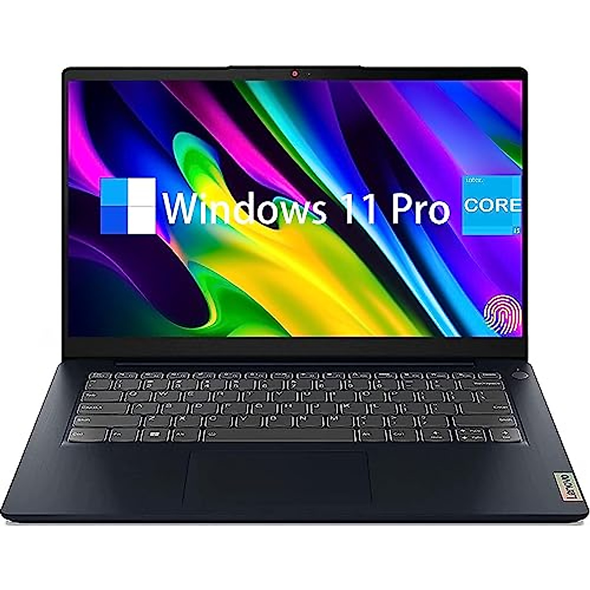 Lenovo IdeaPad 3i 14 Inch FHD Business Laptop, 12 Gen Intel Core i5-1235U (Beat i7-1195G7), 24GB RAM, 1TB SSD, Windows 11 Pro, Backlit Keyboard, Fingerprint, SD Card Reader, Abyss Blue, PCM