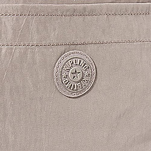 Kipling womens WomenÃ‚â€™s Sebastian Bag, Super Light, Durable Messenger Bag, Nylon Shoulder Crossbody Bag, Grey Gris, 9 L x 8.5 H 1.75 D US