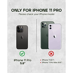 Porter Riley - Leather Case for iPhone 11 Pro (5.8"). Premium Genuine Leather Slimline Back Case (Tan)