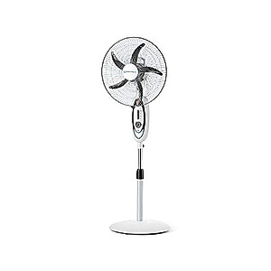 Technical Pro 18” Rechargeable Freestanding Fan with LED Night light and Powerbank
