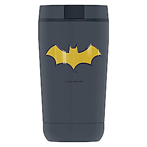 THERMOS Batman Batgirl Logo, GUARDIAN COLLECTION Stainless Steel Travel Tumbler, Vacuum insulated & Double Wall, 12oz