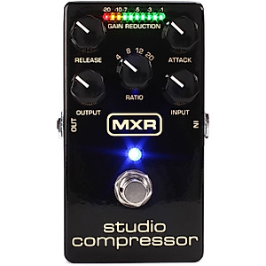 MXR M76 Studio Compressor Analog Guitar Effect Pedal + Cables