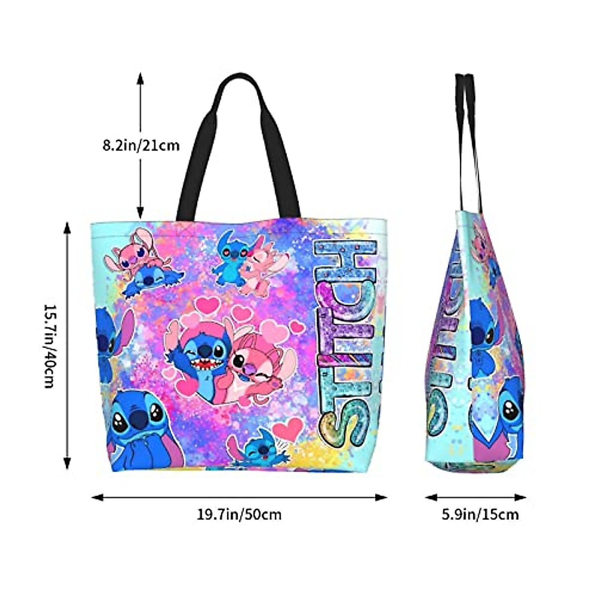 ch Totes Bag Shopping Shoulder Bags For Women Foldable Travel Work Large Reusable Portable Grocery Bag