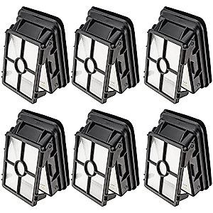 1866 Filters Replacement for Bissell CrossWave 1785 2306 2551 2554 2590 2593 2596 CrossWave Cordless Max All in One Wet-Dry Vacuum Cleaner Parts, Compared to Part # 1608684, 6 Pack