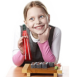 ChopSabers Lightsaber Led Light Up Chopsticks (1-Pair, Red)