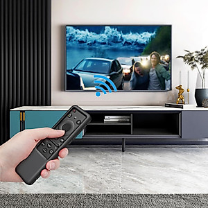 Fintie Case for Samsung Smart Solar Cell Remote 2024 2023 TM2360F / TM2361F / TM2360E / TM2361E BN59-01436A BN59-01432A BN59-01432J, Light Weight Anti Slip Shockproof Silicone Cover, Black