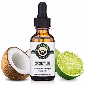 Beard Organics Coconut Lime Beard Oil | Coconut & Lime Scent