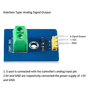 6Pcs Piezo Analog Ceramic Vibration Sensor Module Controller Piezoelectricity 3.3V/5V Electronic Components Supplies Sensor Board
