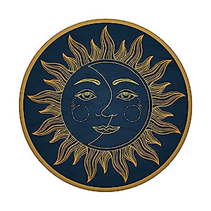 Sun and Moon Pop Socket for Phone PopSockets Cute Sun & Moon PopSockets Swappable PopGrip