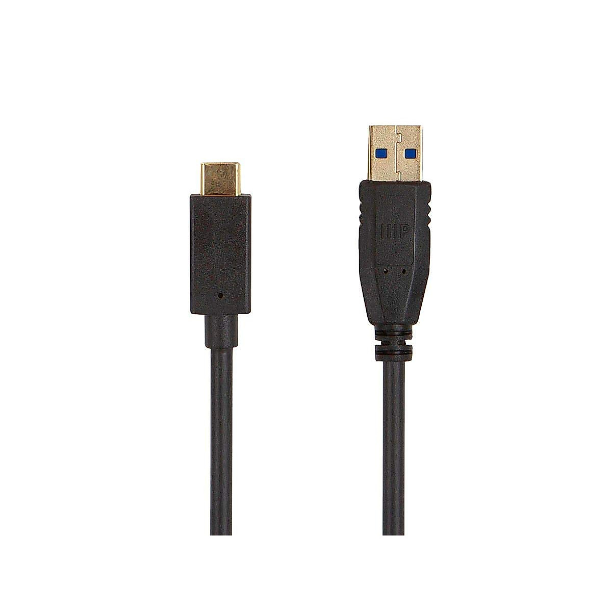 Monoprice - 138610 USB 3.0 Type-C to Type-A Cable - 6 Feet - Black, for Nintendo Switch, Samsung Galaxy S10 S9 S8 Note, Android Google Pixel - Select Series