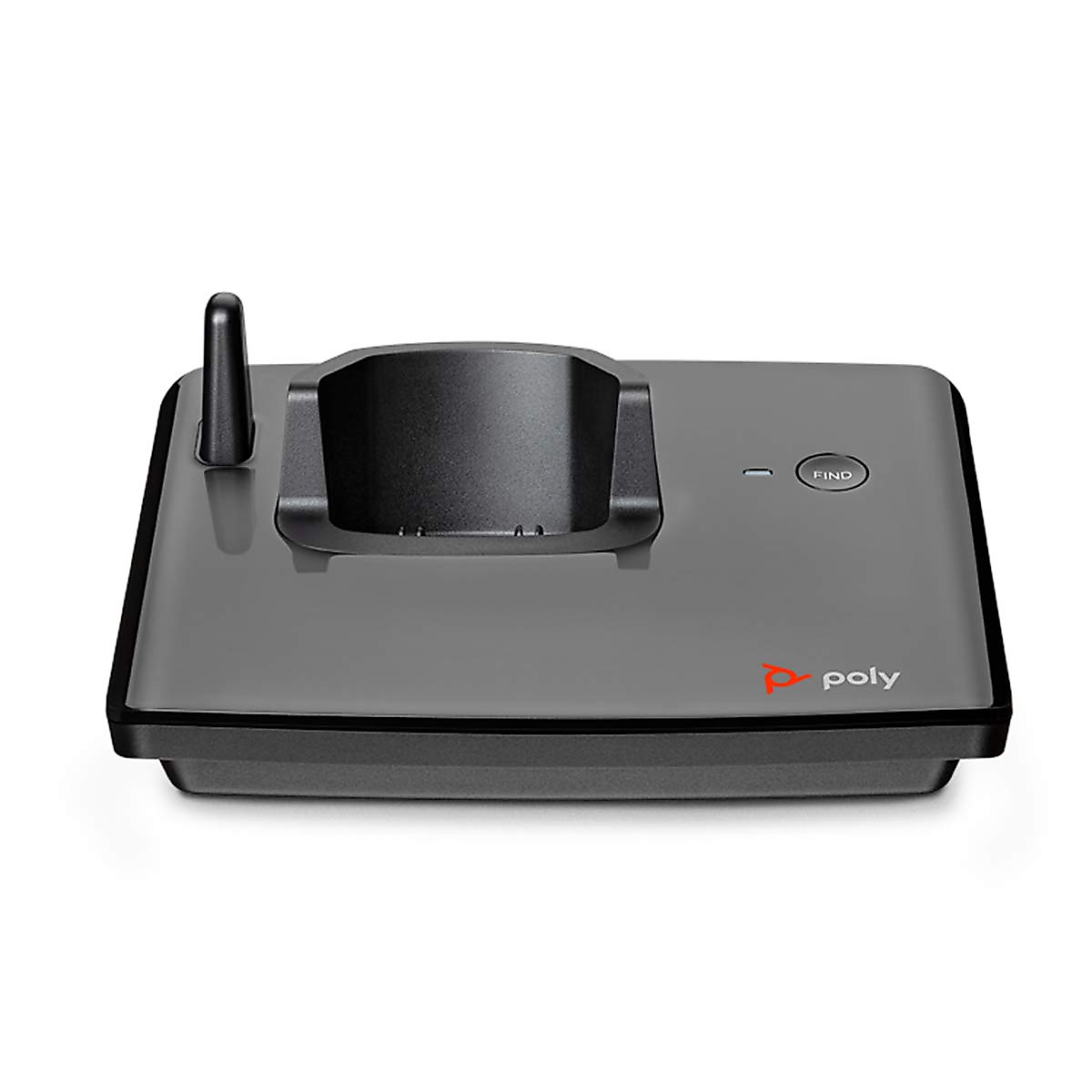 Poly - VVX D230 DECT Cordless IP Phone Kit (Polycom) - Wireless DECT Handset + Base - 2" Color LCD Display