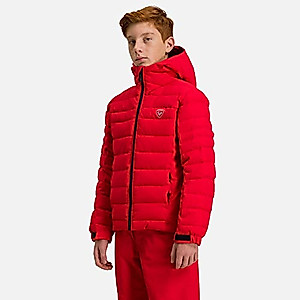 Rossignol Rapide Insulated Ski Jacket Boys Red 16