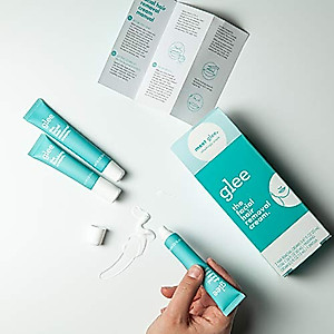 JOY Glee Women's Facial Hair Removal Cream Kit -2 Facial Hair Removal Creams + Finishing Cream + Face Mask Applicator, Pink, 1 Count