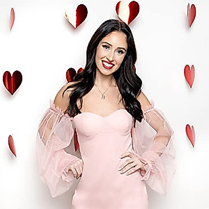 Aphrodite’s Gifts for Women, to My Badass Bestie - Luxe Heart Necklace Gift Set, 925 Sterling Silver Necklaces for Women, Best Friend Birthday Gifts for Women, BFF Necklace for 2, Long Distance Friendship Gifts, Friendship Jewelry, Friendship Gifts for Wo