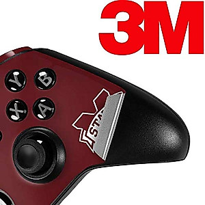 Skinit Decal Gaming Skin Compatible with Xbox One Elite Controller - Officially Licensed College Mississippi State Logo Design