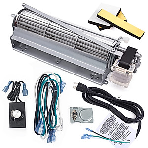 Adviace Replacement Fireplace Blower Fan Kit for Regency Gas Stove, Regency Gas Insert, Regency Propane Gas Fireplace, Aftermarket 910-331/P Blower Fan Kit for Regency Gas Fireplaces