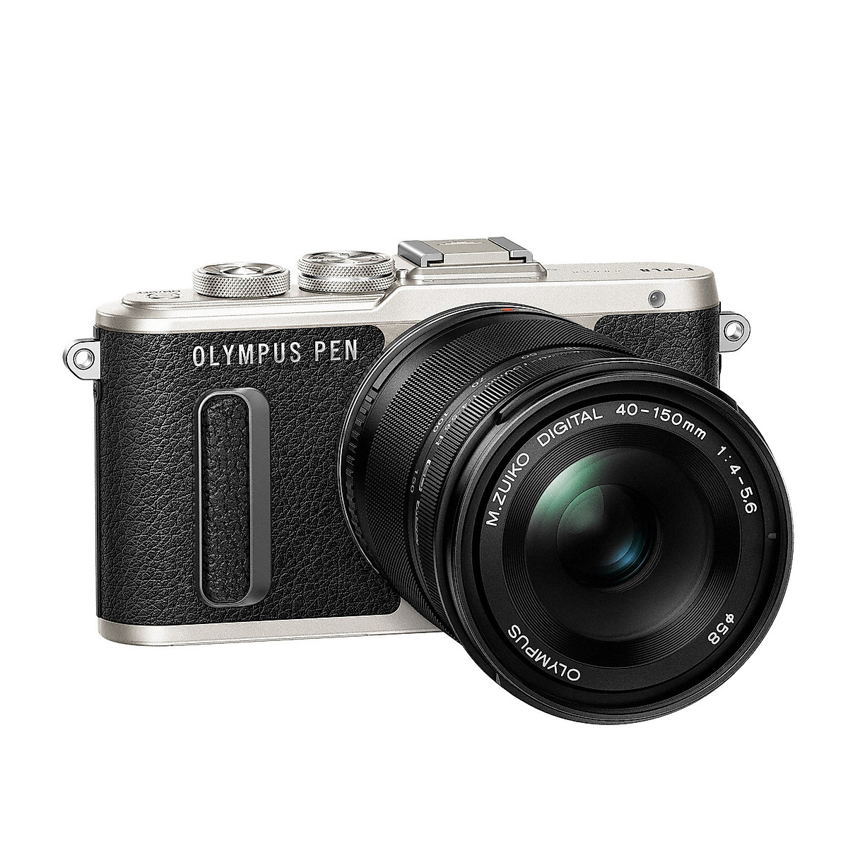 OLYMPUS PEN E-PL8 EZ double zoom kit [black][International Version, No Warranty]