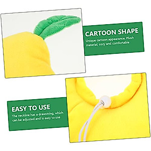 BUGUUYO Pet Collar Pet Dog Cat Cone Collar Cat Wound Stuffed Kitten Collar for Pet Kitten Collar Stuffed Puppy Pet Puppy Cone Pet Cone Yellow Plush