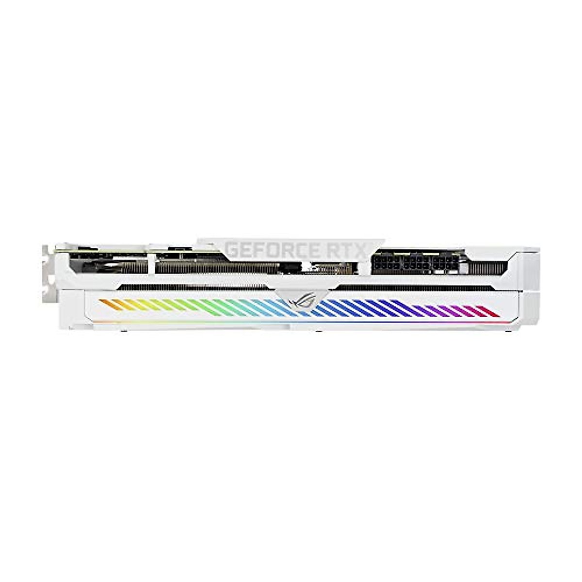 ASUS ROG STRIX NVIDIA GeForce RTX™ 3080 White OC Edition Gaming Graphics Card (PCIe 4.0, 10GB GDDR6X, HDMI 2.1, DisplayPort 1.4a, White color scheme, Axial-tech Fan Design, 2.9-slot, Super Alloy Power