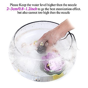 AGPtEK Mist Maker Fog Maker for Water Fountain Pond Rockery Fishtank Vase Birdbath (Atomization Amout:=300mL/H)