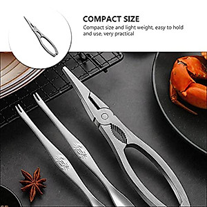 1 Pcs Crab Leg Crackers Lobster Crackers Nut Crackers For Crab Legs Stainless Steel Seafood - Dishwasher Safe