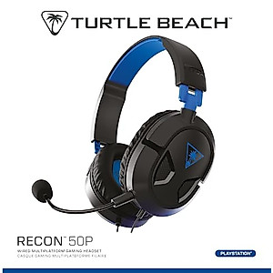 Turtle Beach Recon 50P Stereo Gaming Headset PS4, PS4 Pro, Xbox One and Xbox One S