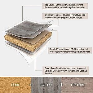 BELLEZE Computer Desk with File Drawer and Cabinet Study Writing Desk Table Modern Transitional Home Office Desk Simple Workstation Wood Table Metal Frame for PC Laptop - Hilo (Espresso)