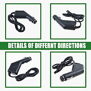 Jantoy Car Charger Power Cord Adapter for SiriusXM Onyx EZ XEZ1V1 Satellite Radio Dock