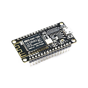 000 JESSINIE 3Pcs ESP-12S NodeMCU Lua WiFi Module Board CH340C Serial Adapter ESP8266WiFi Module IoT Development Board for Smart Home