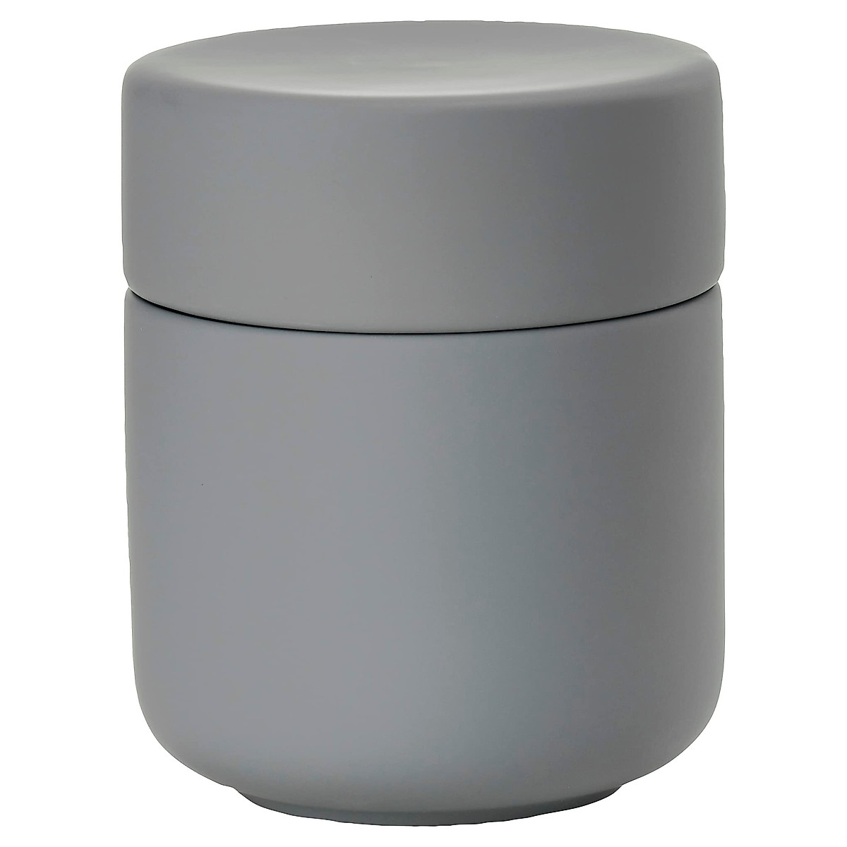 Zone Denmark Ume Taupe Cosmetic Jar - Elegant and Functional Storage Solution for Your Beauty Essentials, Infusing Scandinavian Design into Your Vanity Space (Grey)