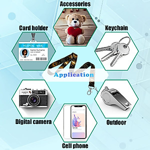 Kisston 20 Piece Seasonal Holiday Lanyards for ID Badges Flat Pass Lanyards with Stainless Swivel Hook Neck Multiuse Seasonal ID Tag Name Badge Lanyards for Keys Office School Cruise Gifts