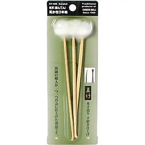Japanese ear cleaning Pick 3 picks mimikaki from Japan Size : L 160 mm (6.3")