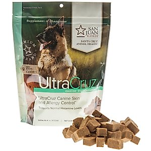 UltraCruz - sc-363268 Canine Skin and Allergy Supplement for Dogs, 120 Tasty Chews