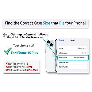 Coolwee Full Body Protective Hybrid 3 in 1 Rugged for Apple iPhone 15 Plus, 6.7 inch, Heavy Duty Shockproof Women Men Military Grade Protection Crystal Clear, Transparent