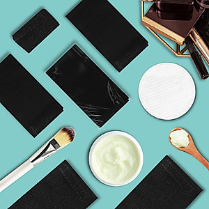 PENCLE 102 Pieces Disposable Spa Facial Headbands (Black)