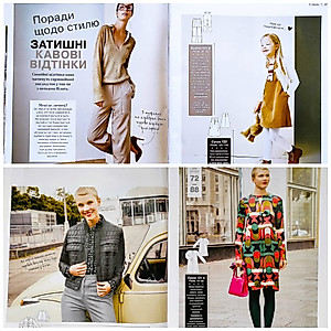 Vol.10/2022 Burda Style Magazine in Ukrainian Sewing Patterns Templates Ukraine Fashion Clothes Dress Blouse Coat Skirt Pants Women 34-44 Size Plus XL 44-52 Kids 122-146 Журнал Бурда Українською