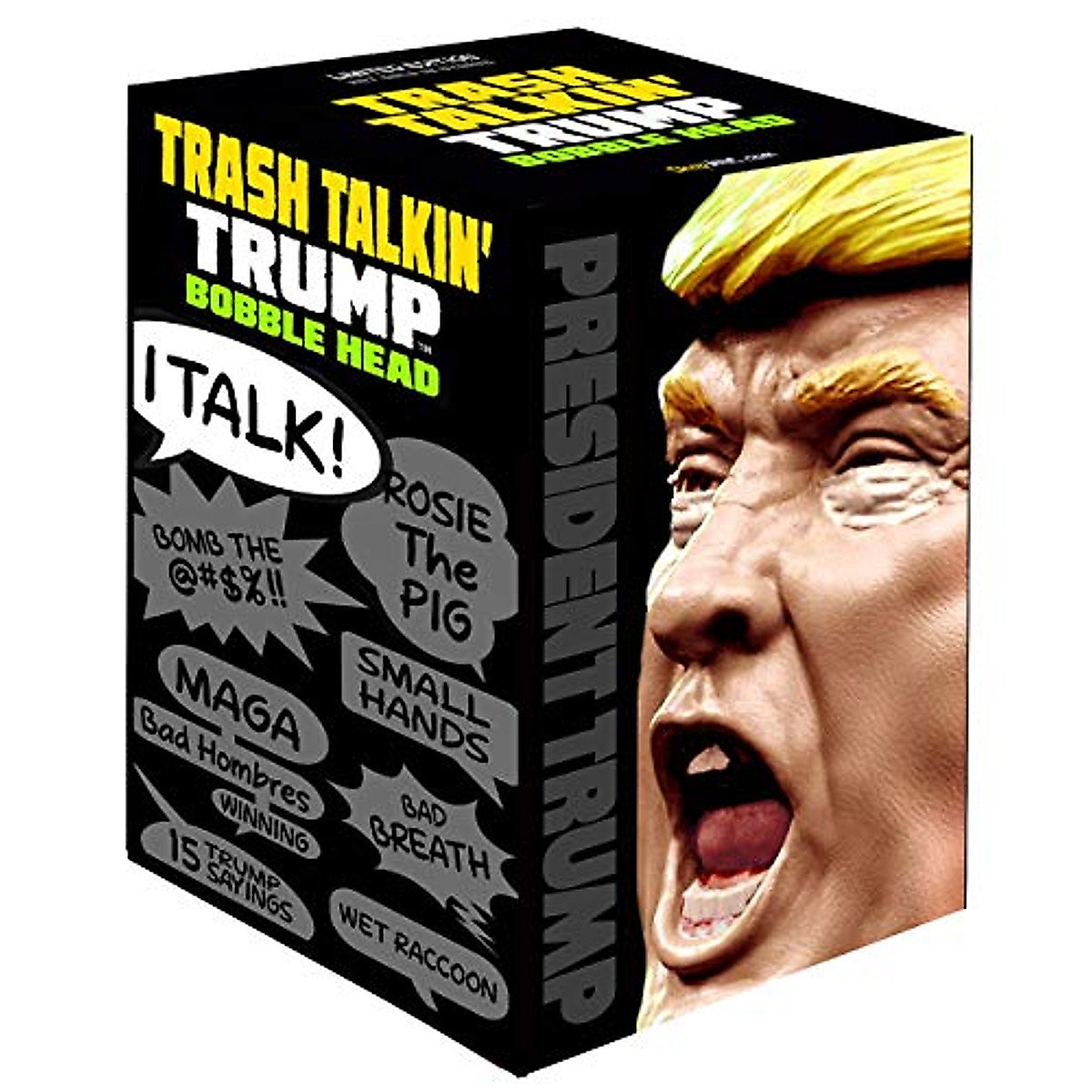 Brandmark Talking President Trump Bobble Head
