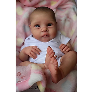 Zero Pam Reborn Baby Boy Dolls 20 Inch Realistic Newborn Baby Doll Soft Silicone Babies That Look Real Lifelike Toddler Dolls Real Looking Reborn Dolls for Girls