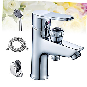 Mikikit Kitchen Faucet Waterfall Faucet Bathroom Faucets Bathtub Faucet Sink Faucet Hot and Cold Water Faucet Utility Faucet Water Faucet Outdoor Faucets for Bath Sinks Mixing Valve Basin