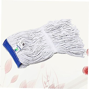 Baluue 1pc Floor Cleaner Mop Cleaning Mops Floor Mops Cleaning Mop for Floor Flat Mop Head Commercial String Mop Head Mop Cloth Replacement Mop Accessories Cleaning Mop Cloth Cleaning Pad