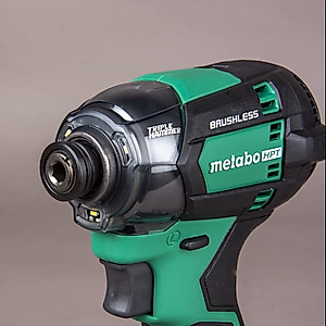 Metabo HPT 18V MultiVolt™ Cordless Triple Hammer BOLT Impact Driver | 1/4-Inch Hex | Tool Only - No Battery | WH18DCQ4