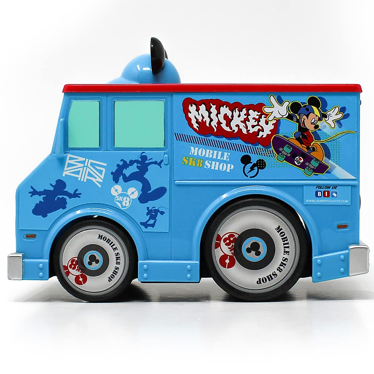 Mickey 6" Friction Trucks 2-Pack