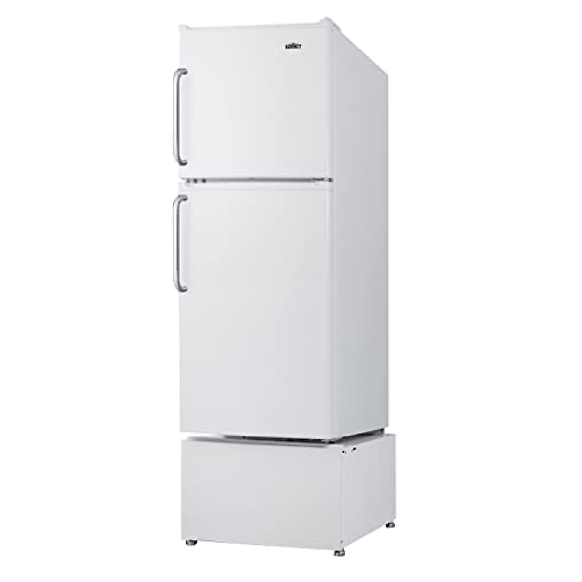 Summit Appliance FF711ESAL 19 inches Wide Senior Living Refrigerator-Freezer, Towel Bar Handles, No-Frost Operation, Interior light, ADA Compliant, Anti-tip Bracket, Adjustable Thermostat, White