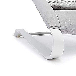 BOMBOL - Baby Bouncer - European Design - Ultra Durable Aluminum Alloy - 3 Point Harness (Pebble Grey)
