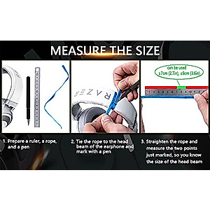 HUYUN Silicone Headsets Cat Kitty Ears Lovely Attachable Accessory Perfect Compatible for SteelSeries Arctis 5, Bose NC700 QC35 Silver Gray White Mercury Headphones